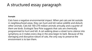 Writing a TEEL Paragraph | PPTX