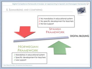 Digital competence’s frameworks in Europe: an approaching to Spanish ...