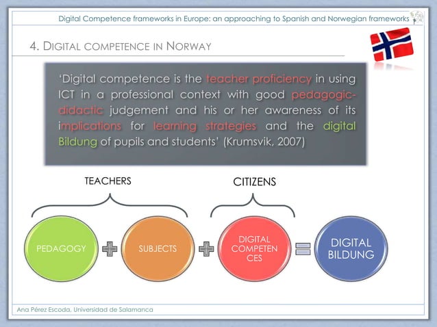 Digital competence’s frameworks in Europe: an approaching to Spanish ...