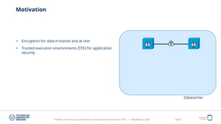 TEEMon: A continuous performance monitoring framework for TEEs | PPT
