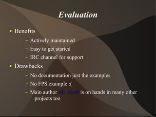 three.js WebGL library presentation | PPT