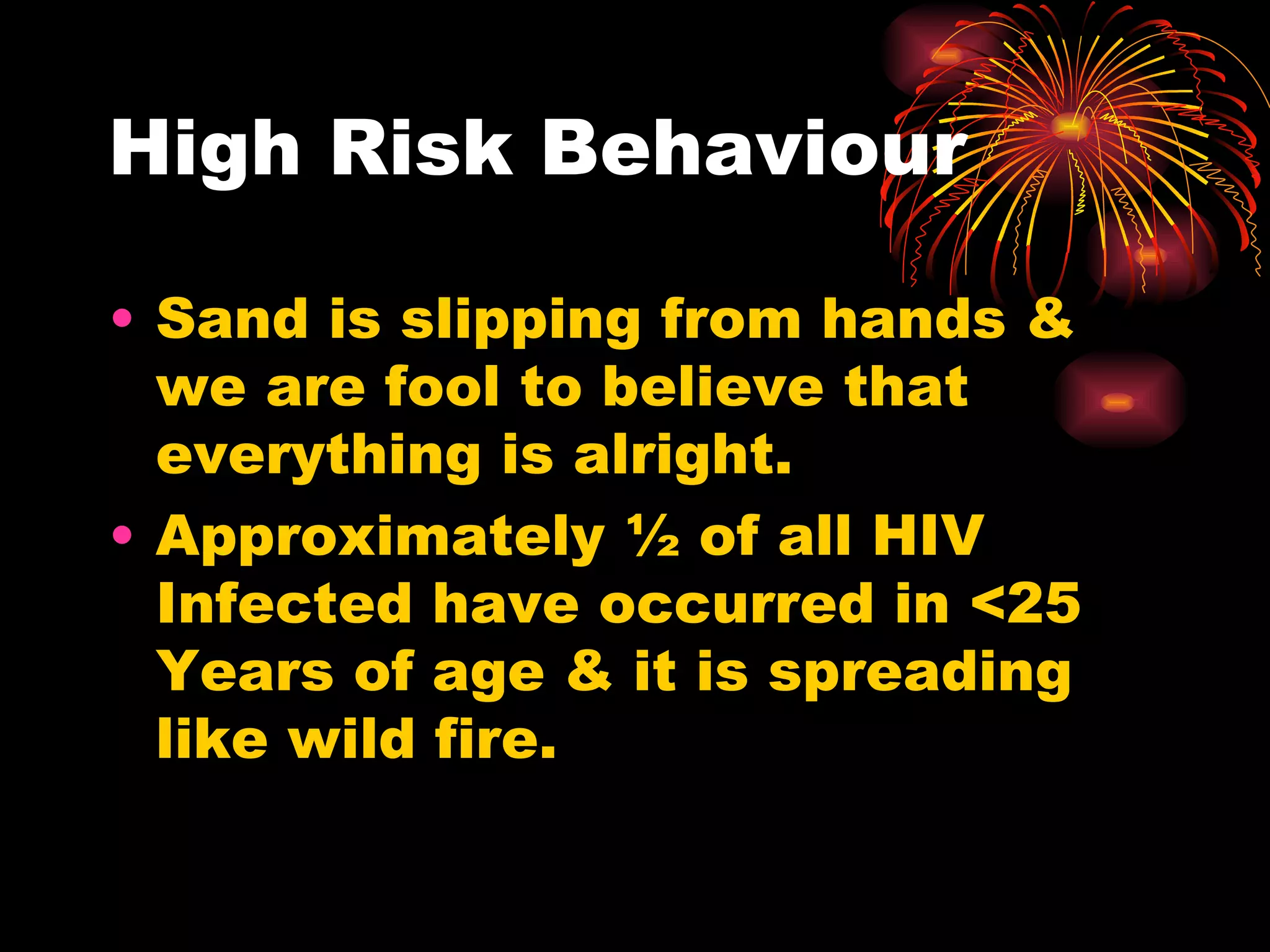 Teen Age High Risk Behavior | PPT
