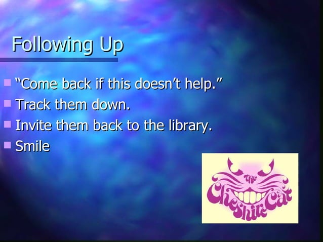 Teen Reference Interview | PPT