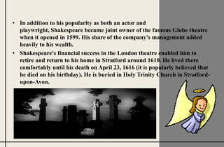Shakespeare's life and works | PPTX