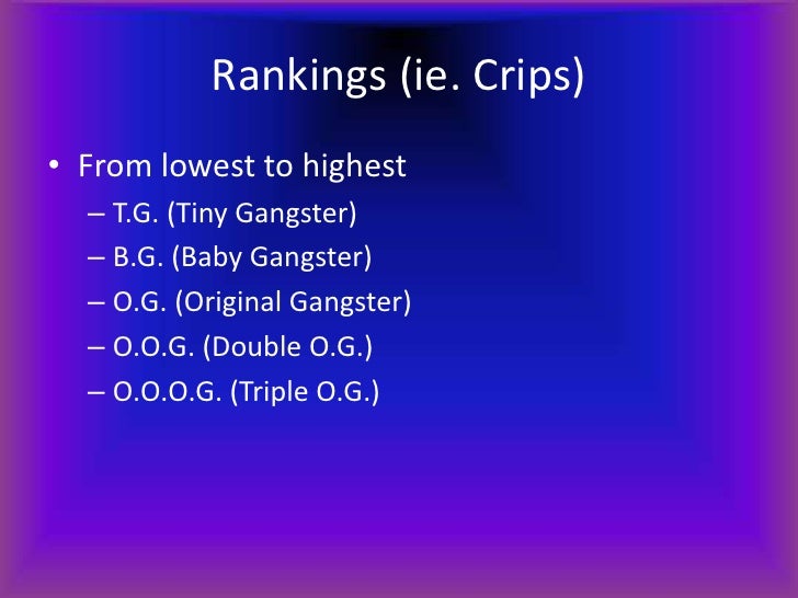 Teenage gang affiliation[1]