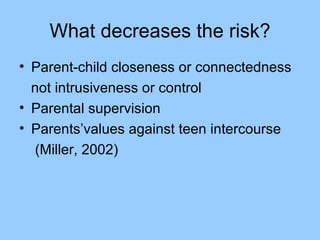 Teenage pregnancy | PPT