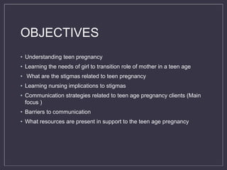 Teenage pregnancy | PPTX