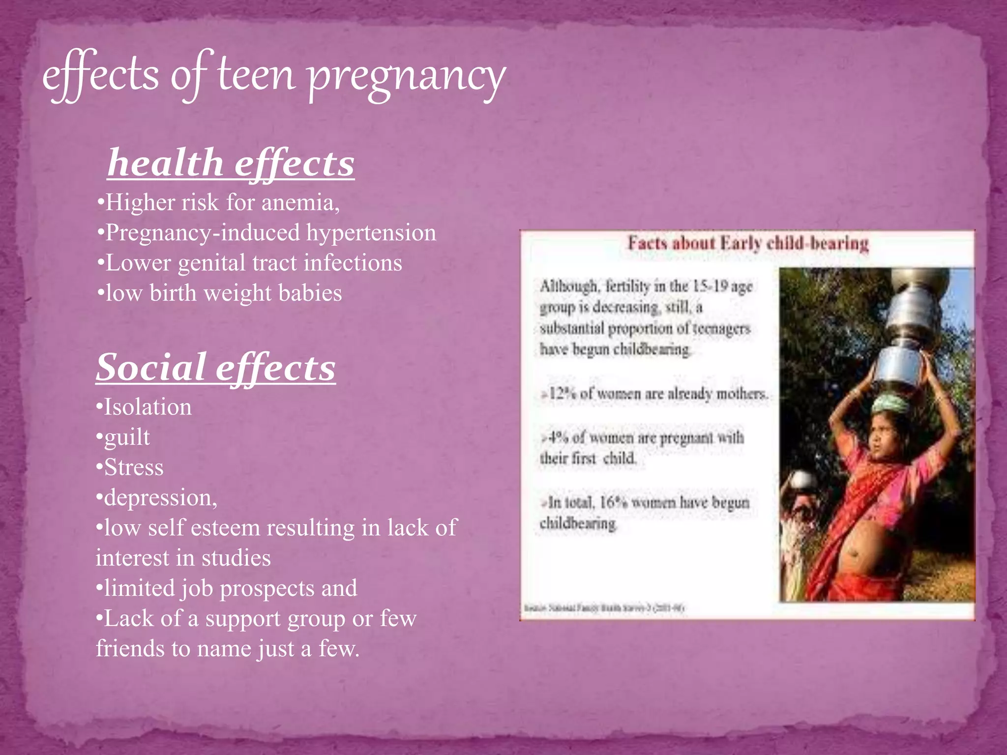 Teenage pregnancy.... | PPTX