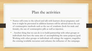 Teenage pregnancy among school learners | PPTX