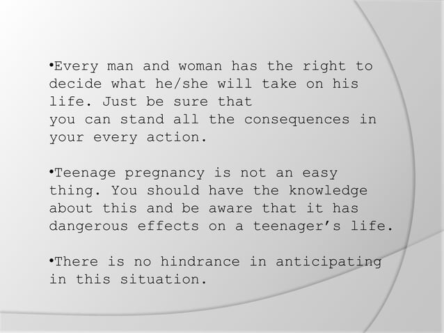 Teenage pregnancy (national issue) | PPSX | Pregnancy | Reproductive Health