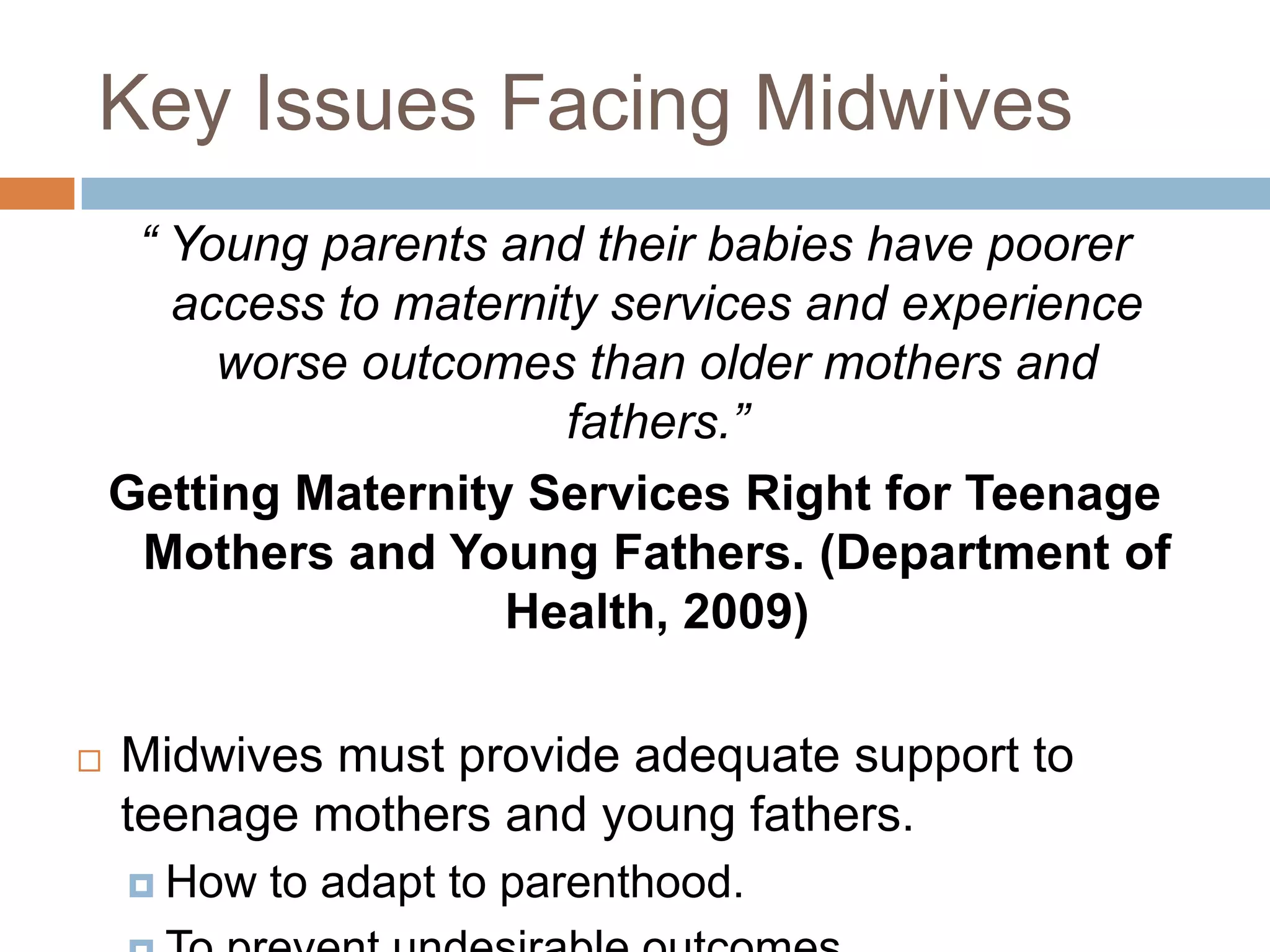 Teenage pregnancy presentation | PPTX