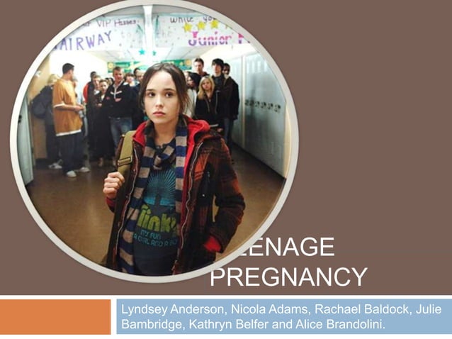 Teenage pregnancy presentation | PPTX