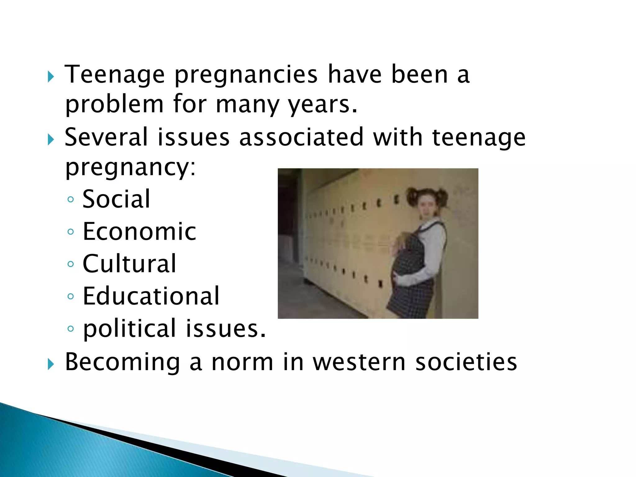 Teenage Pregnancy Presentation | PPTX