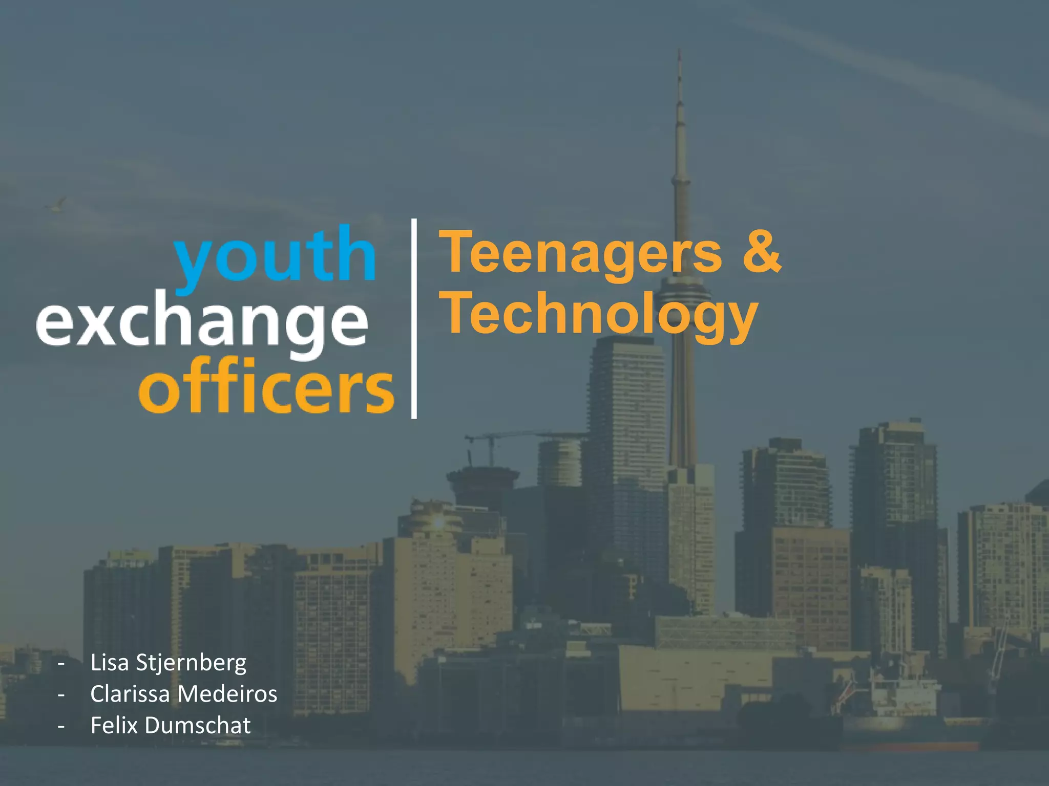 Teenagers and Technology | PPTX