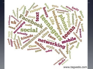 Teenagers and technology from the guardian activities | PPTX