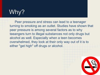 Teenage smoking | PPT