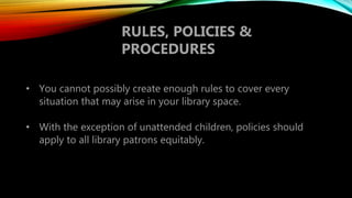 Teen Behavior in the Library | PPTX