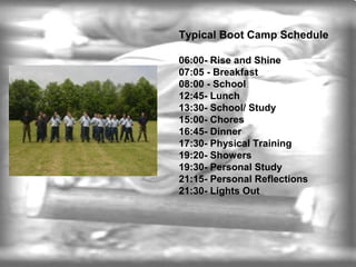 Teen boot camps | PPT