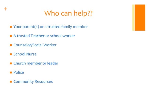 Teen Dating Violence | PPTX