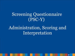Teen Depression Screening | PPT