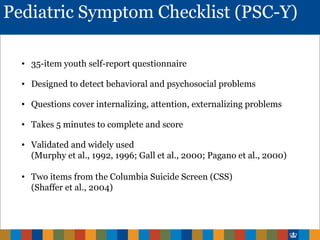 Teen Depression Screening | PPT
