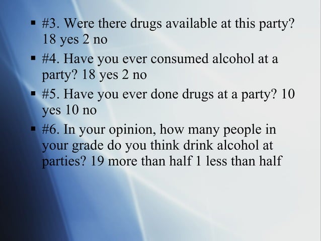 Teen Drinking Powerpoint | PPT