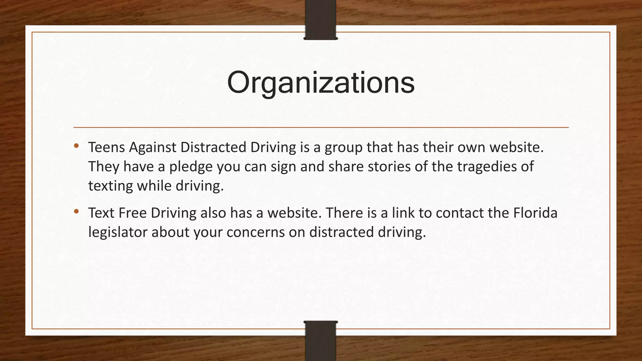 Teen driving project | PPTX