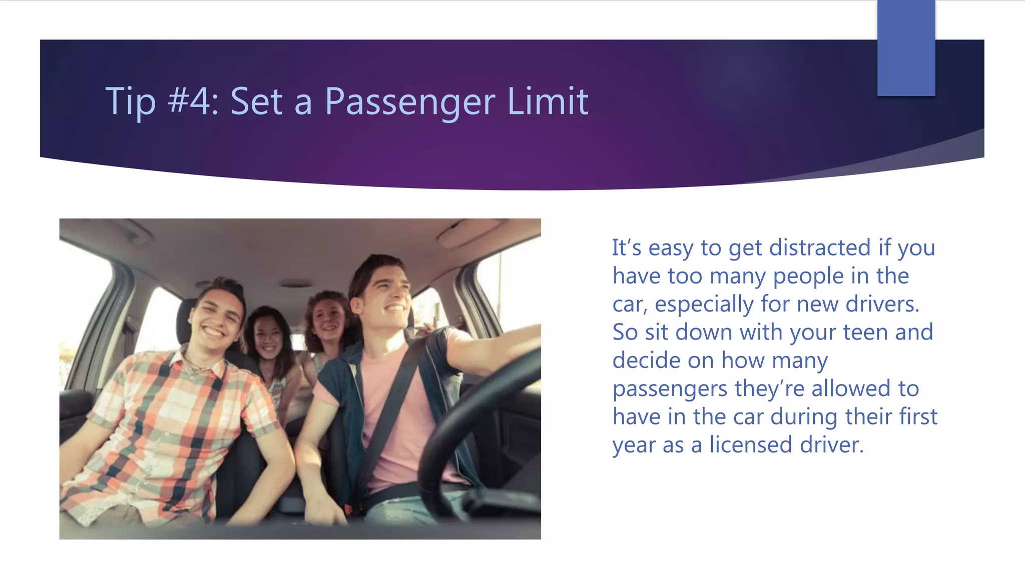 5 tips to keep your teen driver safety | PPTX