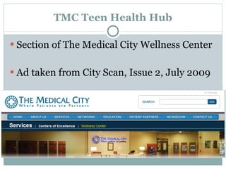 Teen health hub | PPT