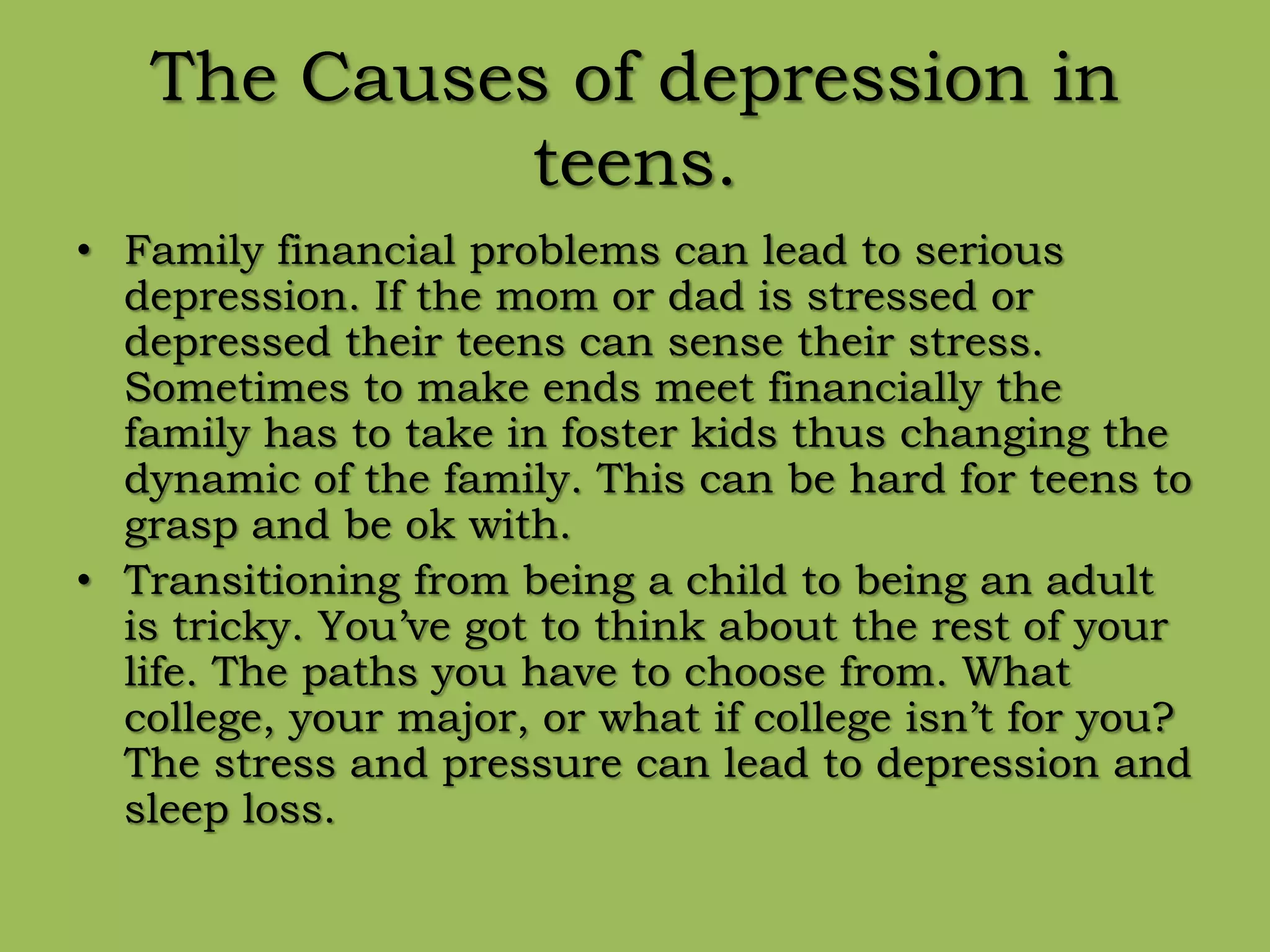 Teen issues | PPTX