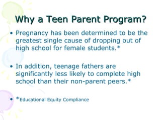 Teen Parent Program | PPT