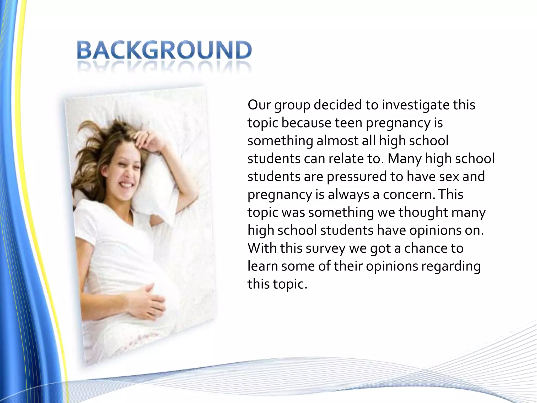 Teen pregnancy | PPTX