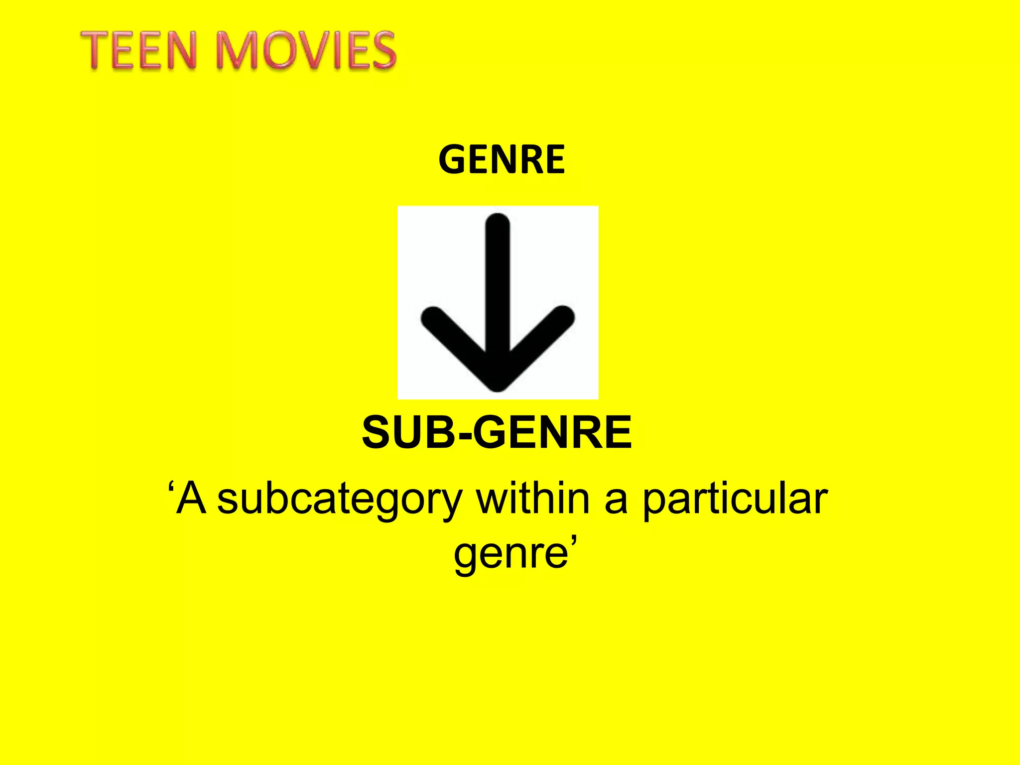 Teens and genre | PPTX