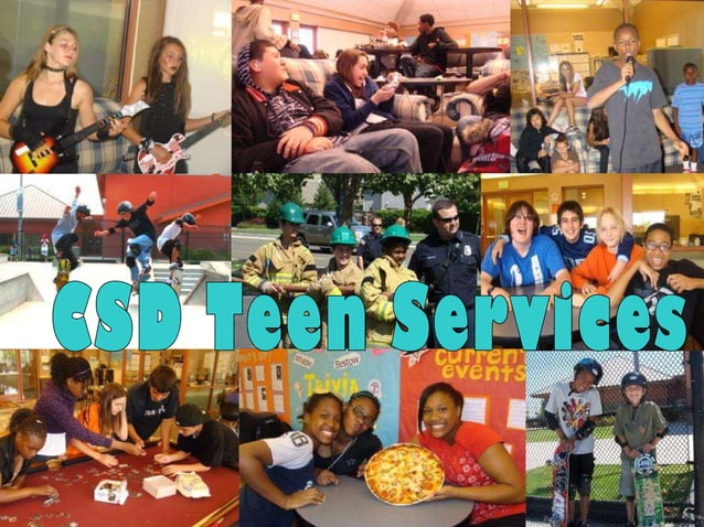 Cosumnes CSD Teen Services | PPT