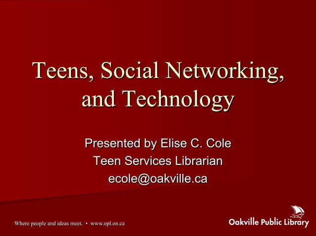 Teens&Technology | PDF