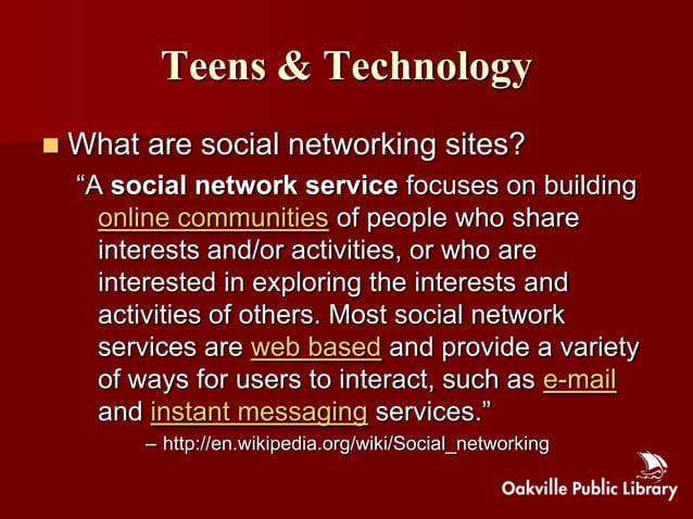 Teens&Technology | PDF