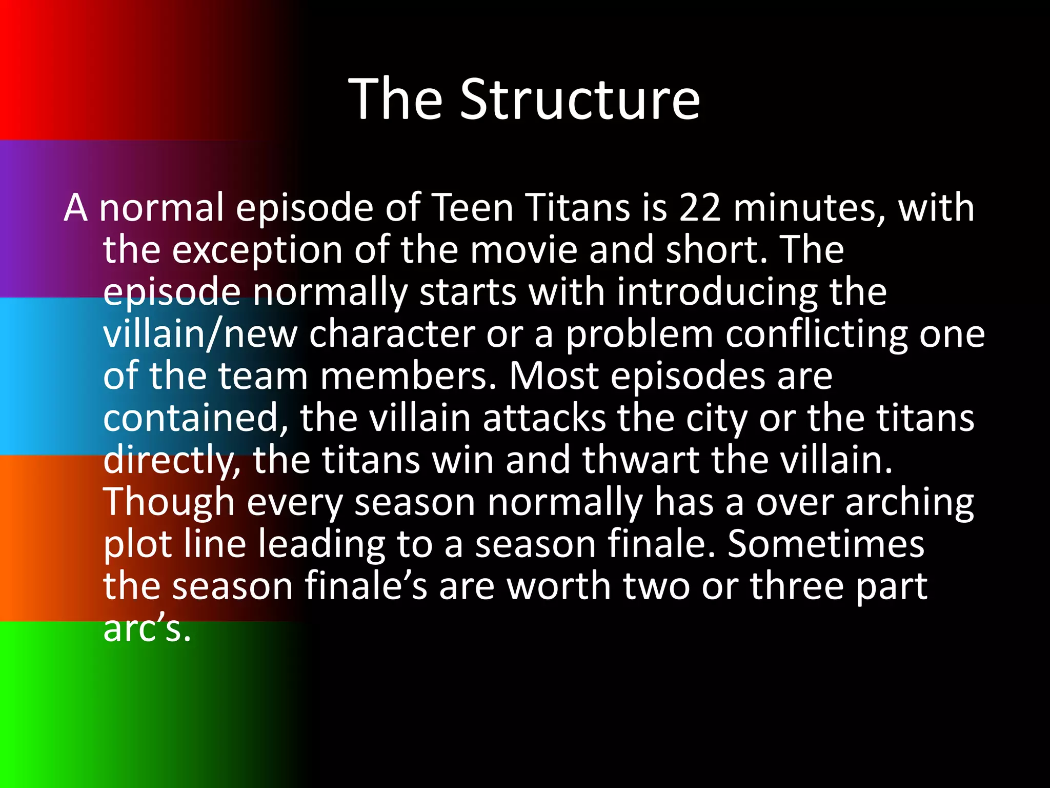Teen Titans Presentation | PPTX