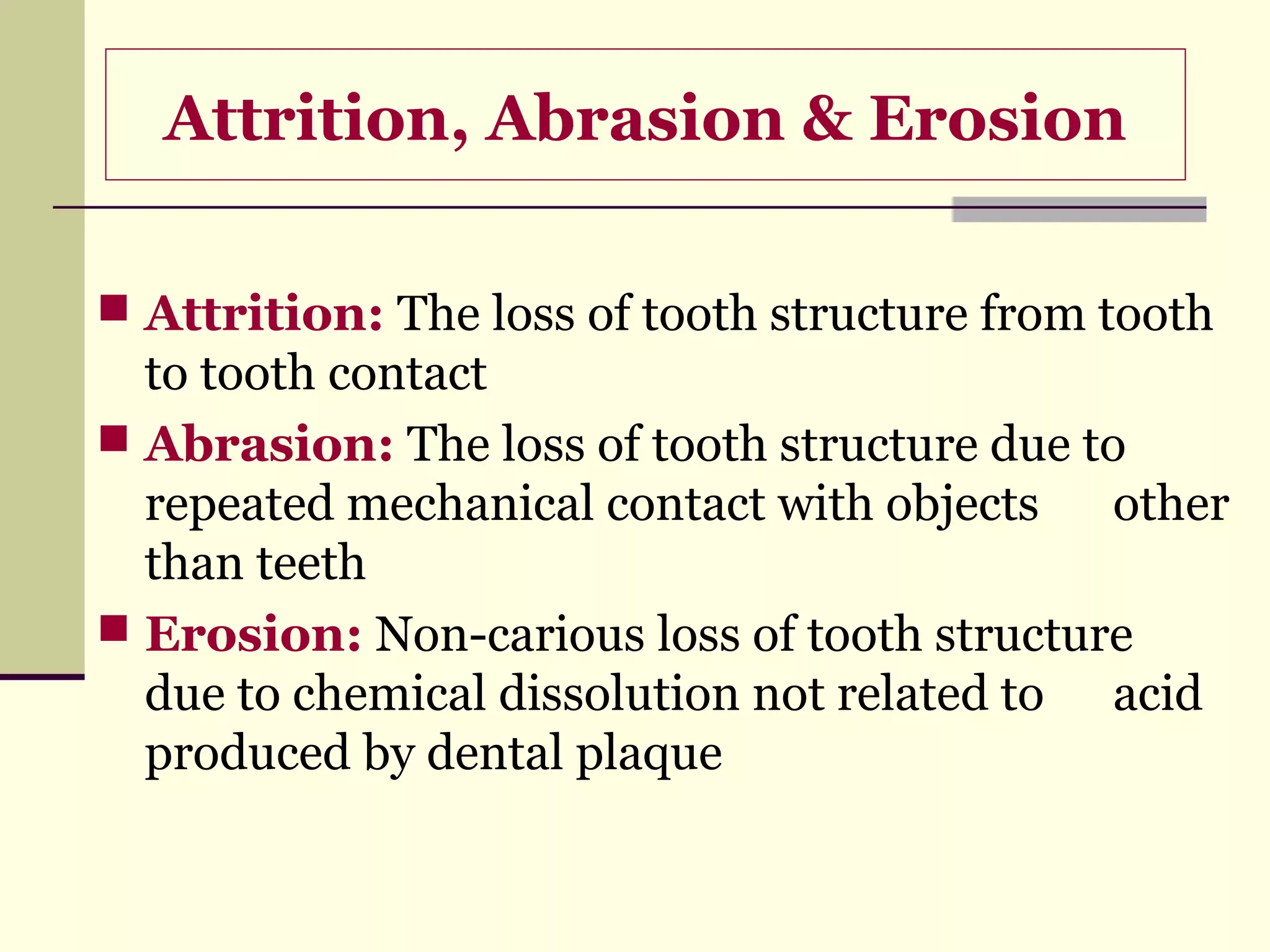 Teeth abnormalities ii | PPT
