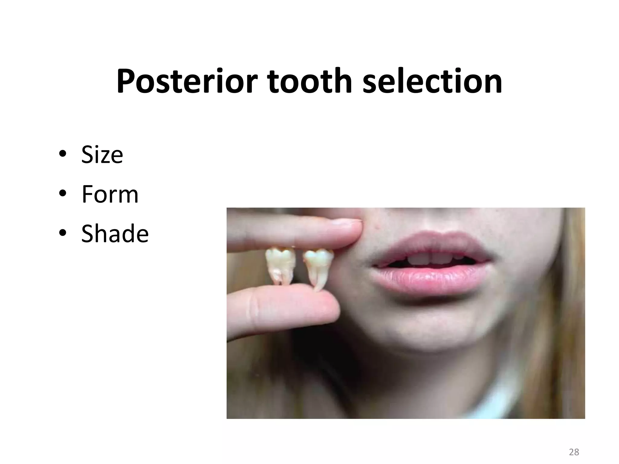Teeth arrangement | PPTX