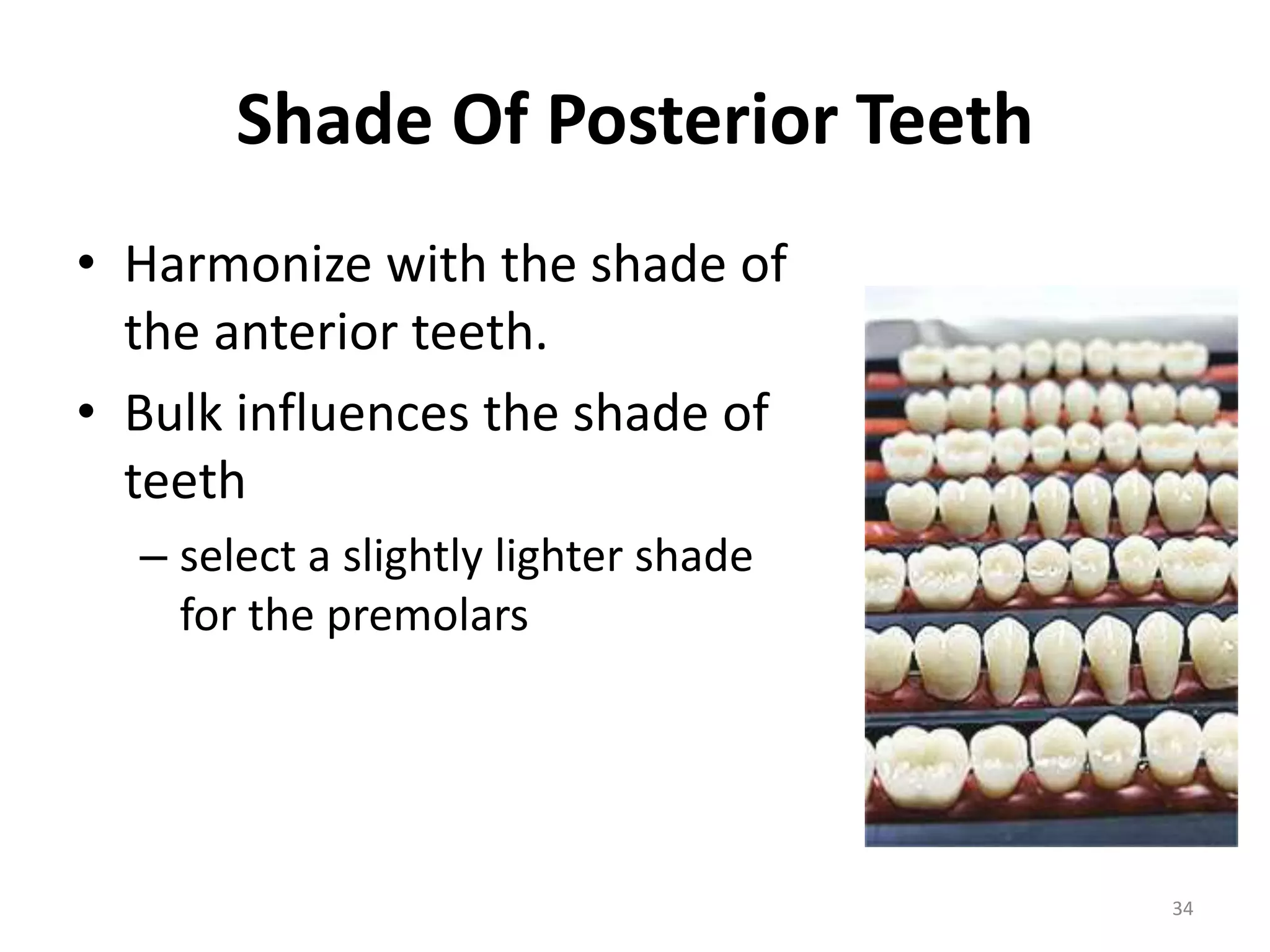 Teeth arrangement | PPTX