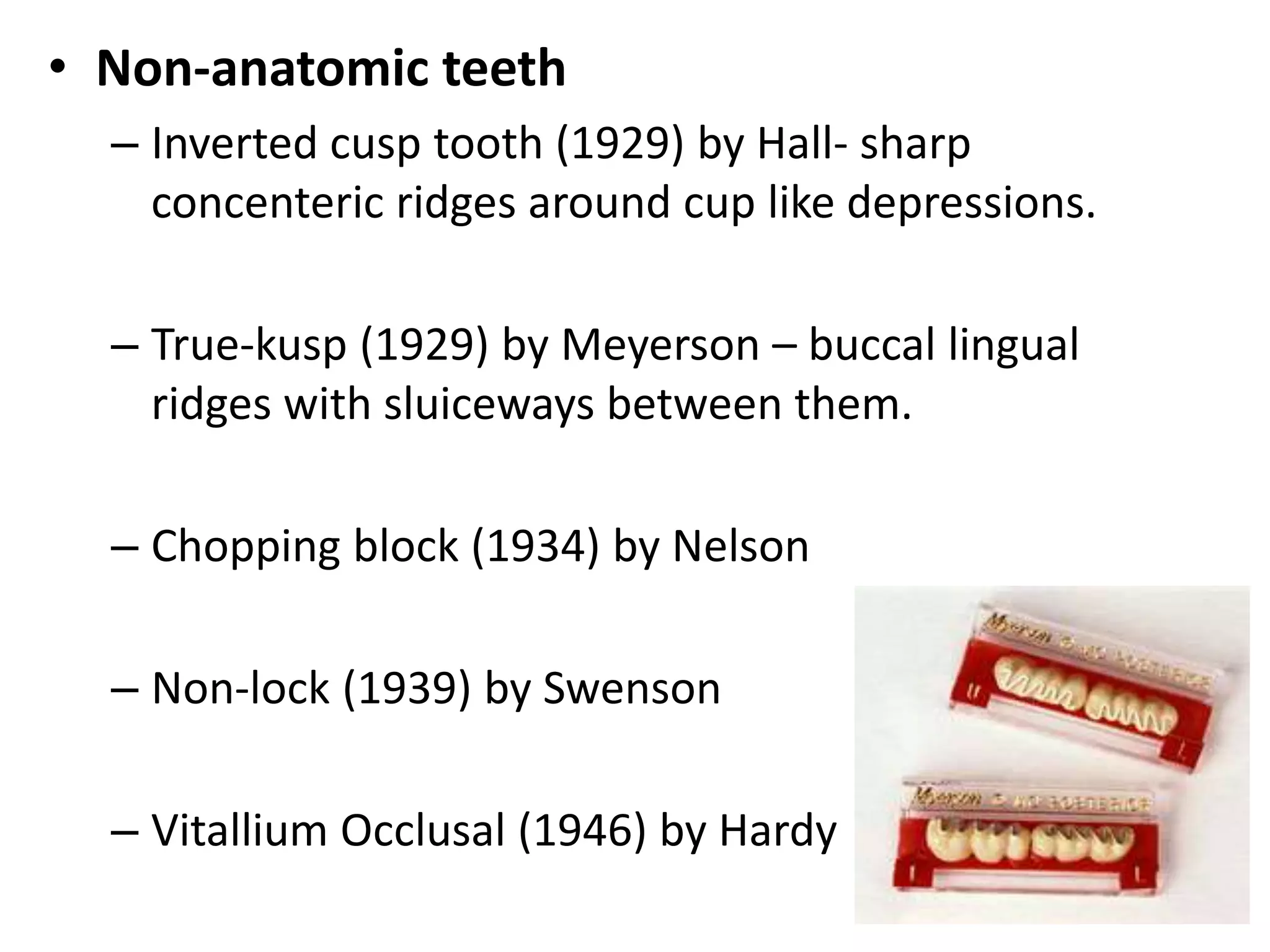 Teeth arrangement | PPTX