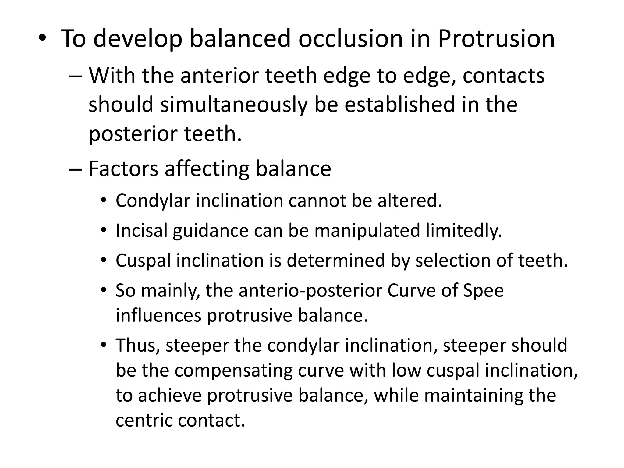 Teeth arrangement | PPTX