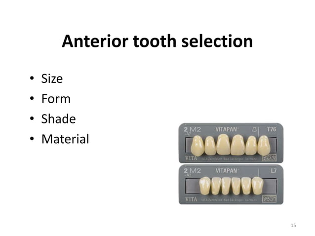 Teeth arrangement | PPTX