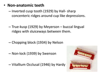 Teeth arrangement | PPTX