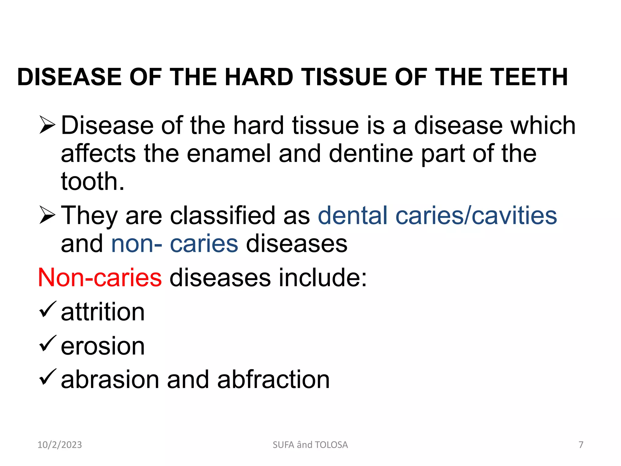 teeth disorders seminar presentation.pptx