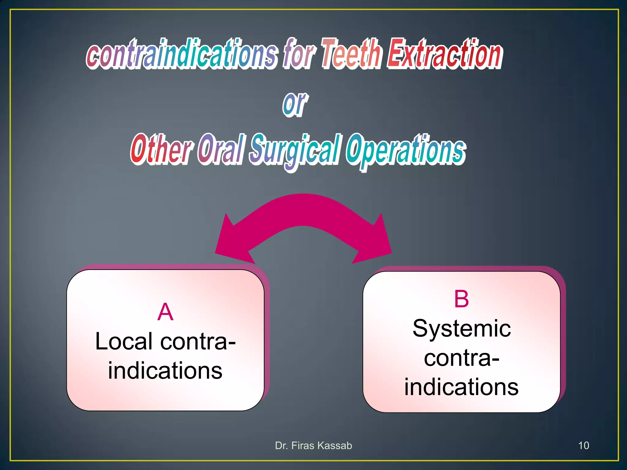 Teeth extraction(1) | PDF | Dental Health | Diseases and Conditions