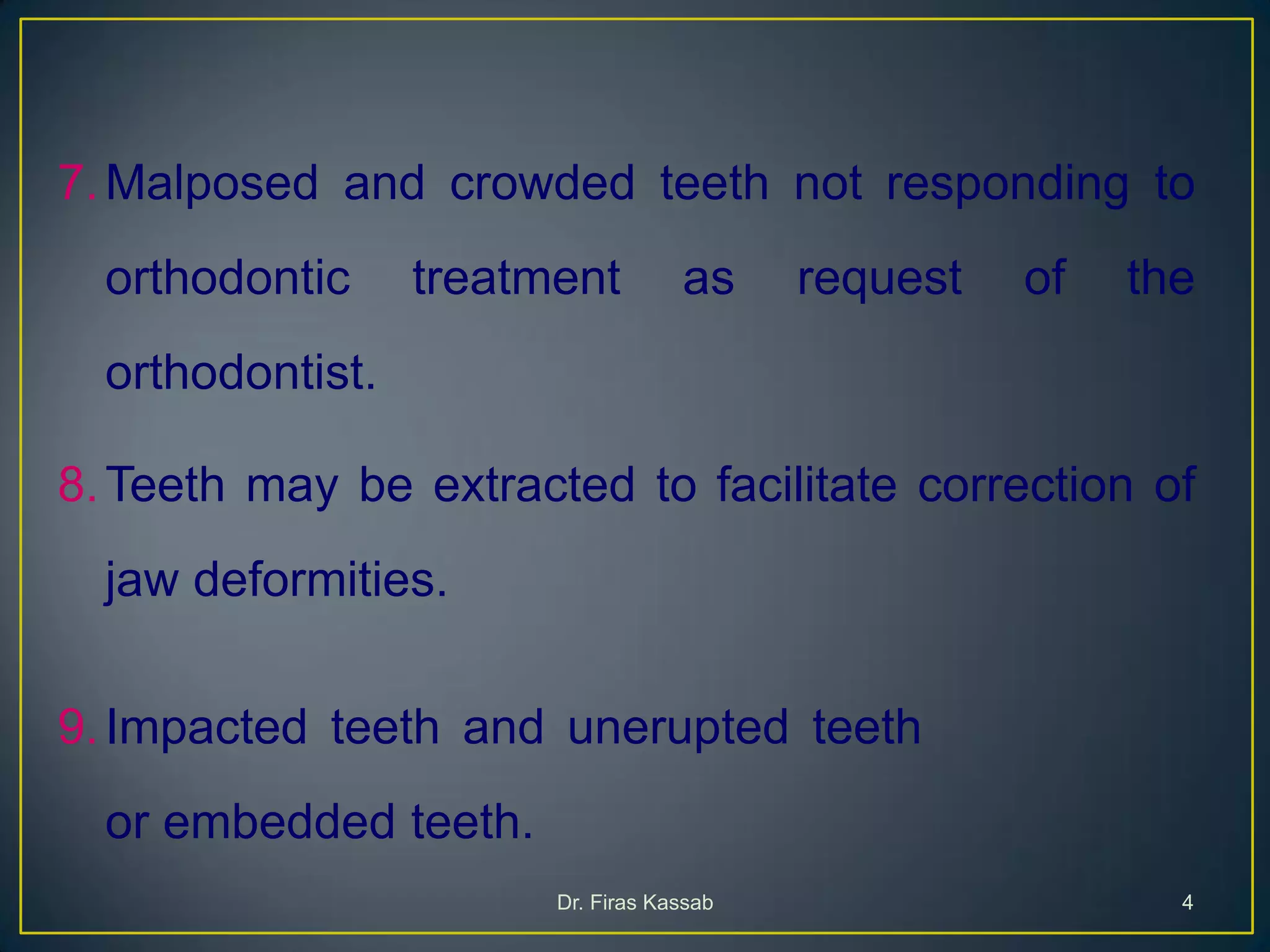 Teeth extraction(1) | PDF