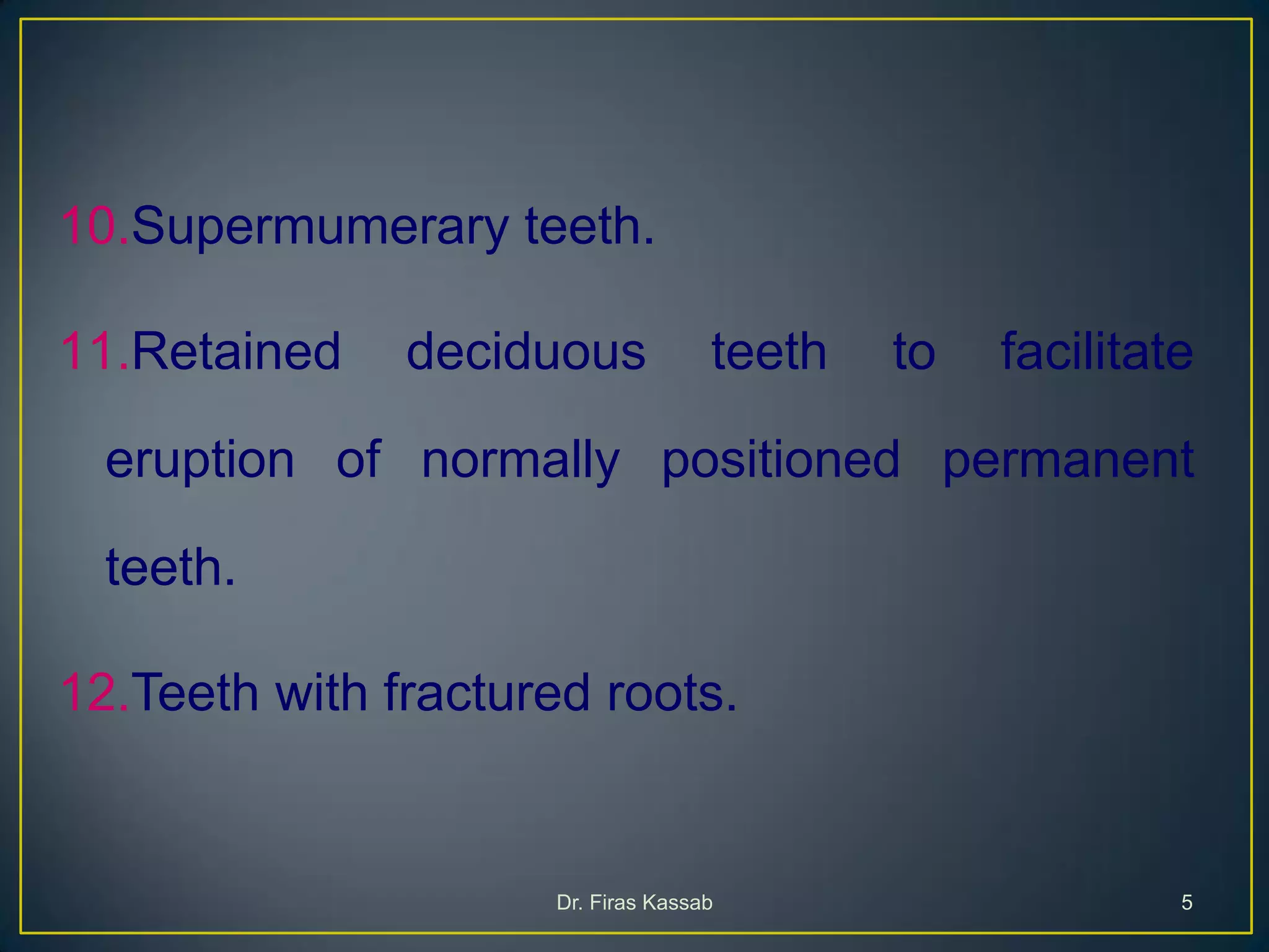 Teeth extraction(1) | PDF