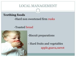 Teething | PPTX