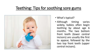 Teething | PPTX